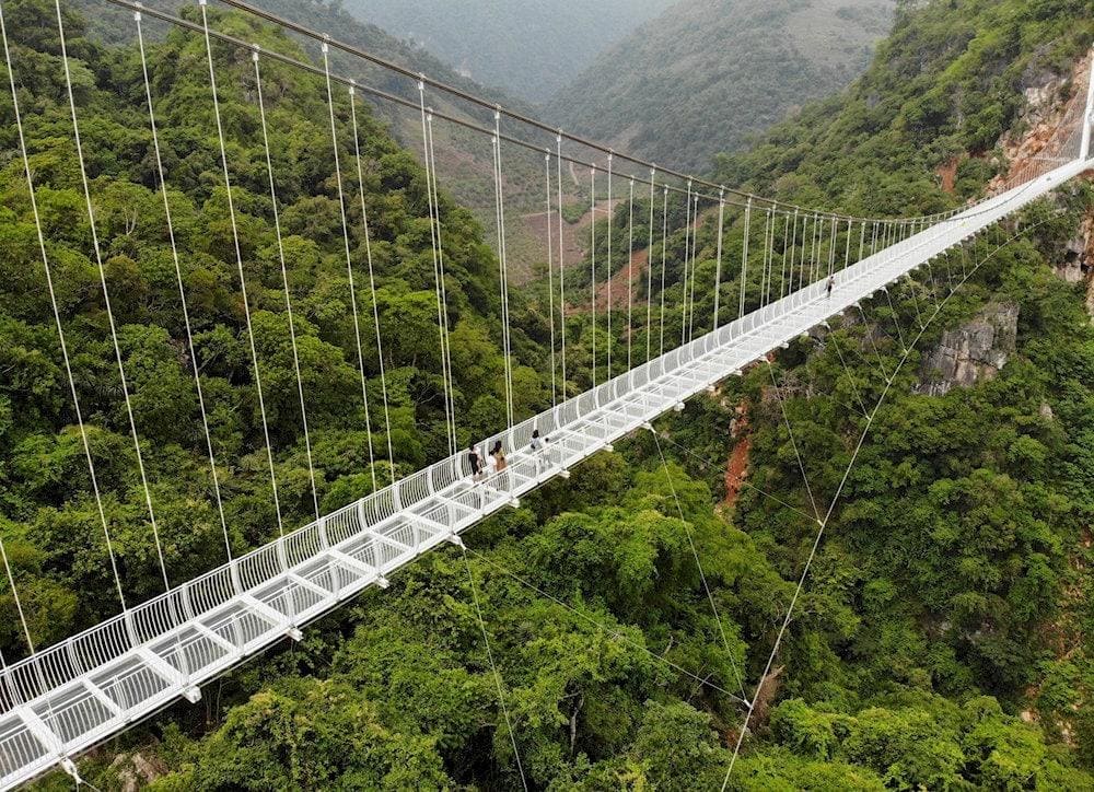 Vietnam Airlines | Conquering Bach Long Glass Bridge: A Thrilling ...