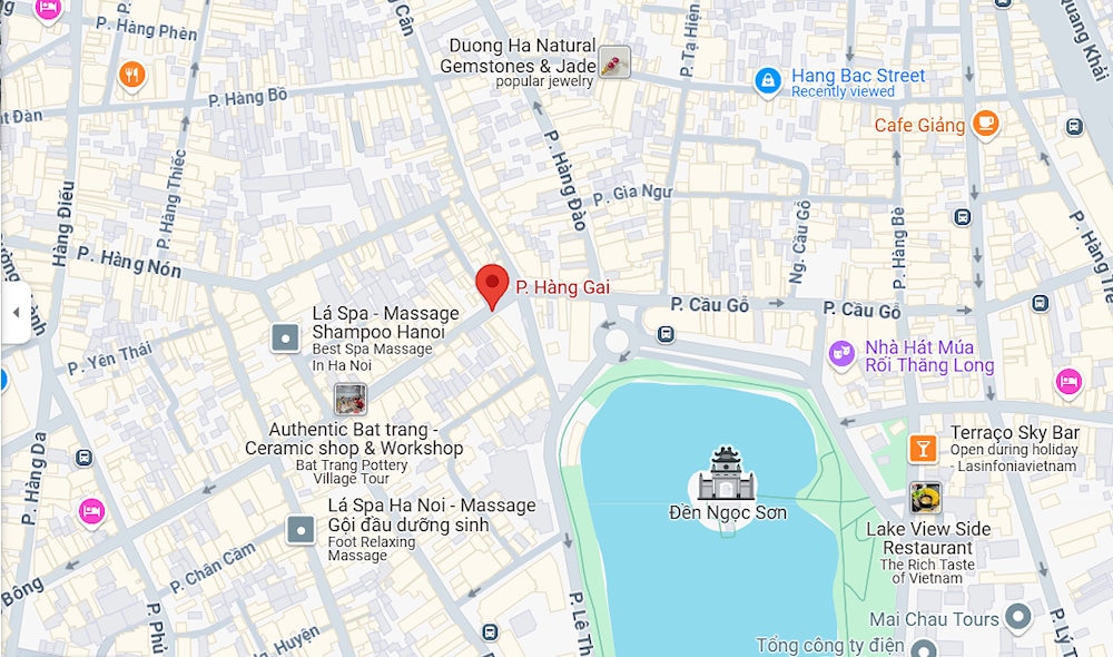 河內古城區地圖：像當地人一樣輕鬆穿梭迷宮街道