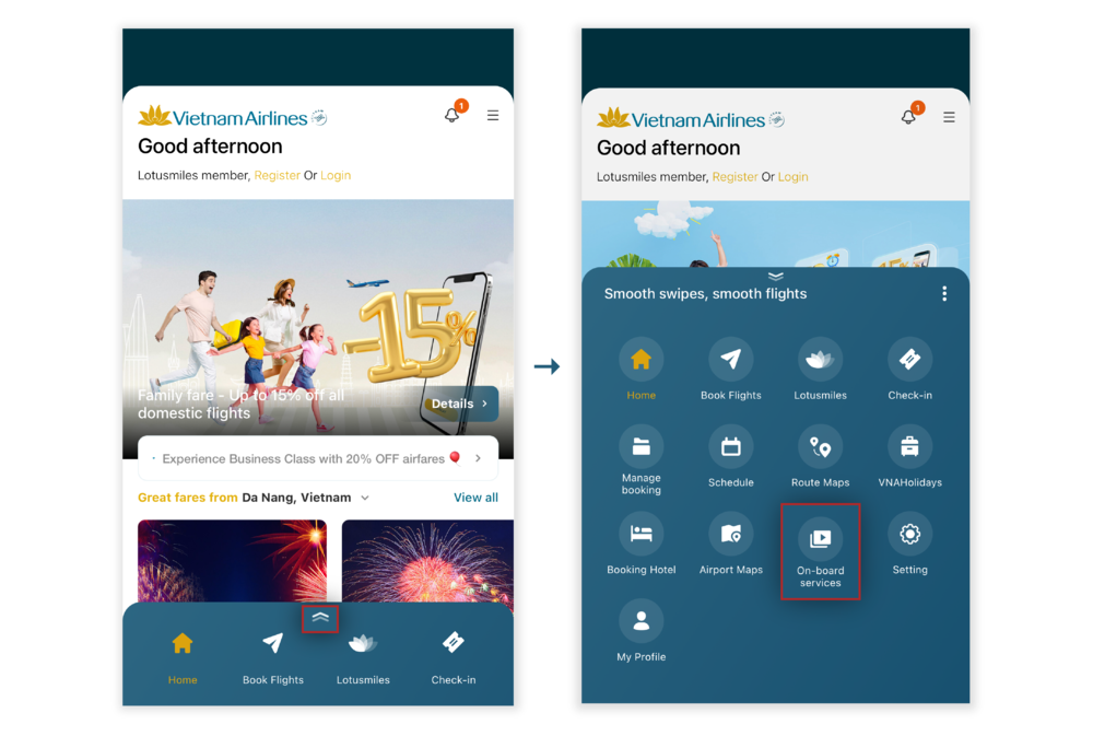 Vietnam Airlines | FPT Play entertainment program