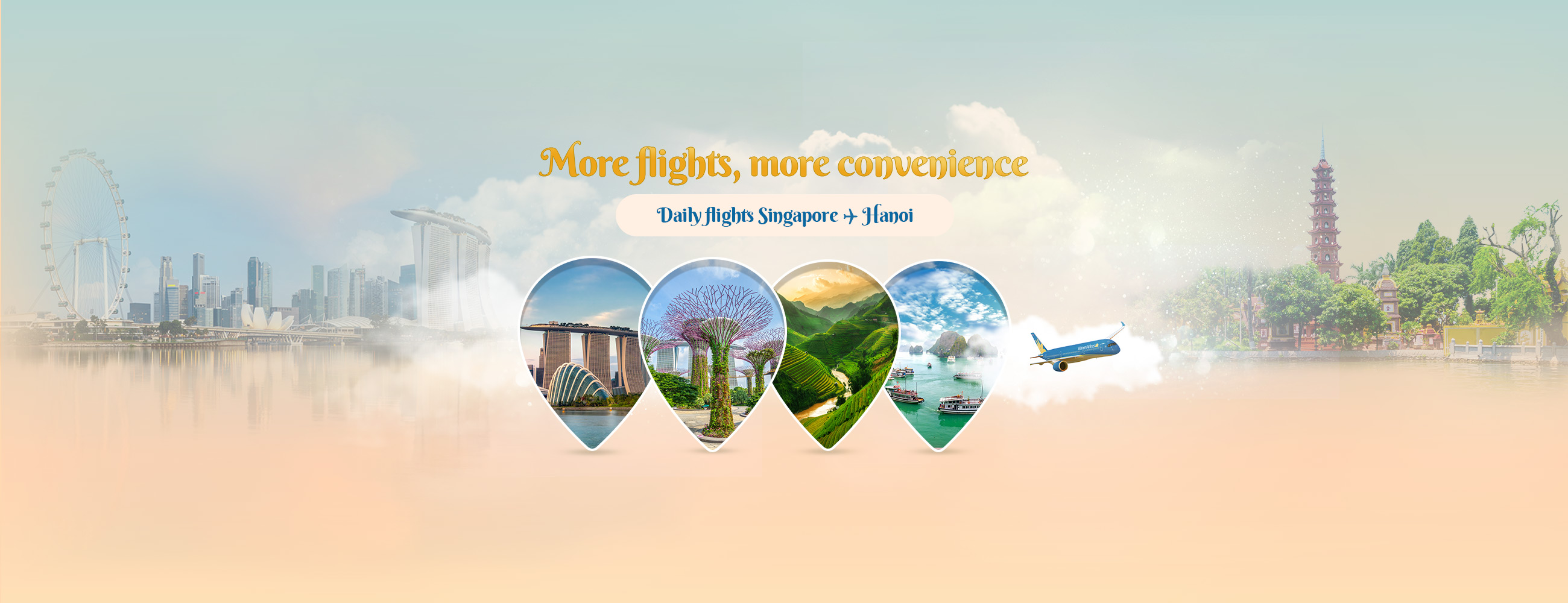 Book Cheap Flights from Singapore to Hanoi | Vietnam Airlines