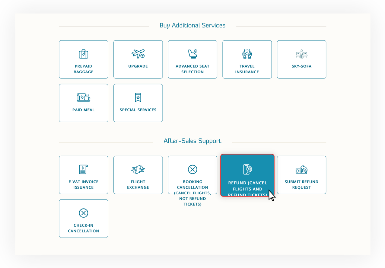 Ticket refund | Vietnam Airlines