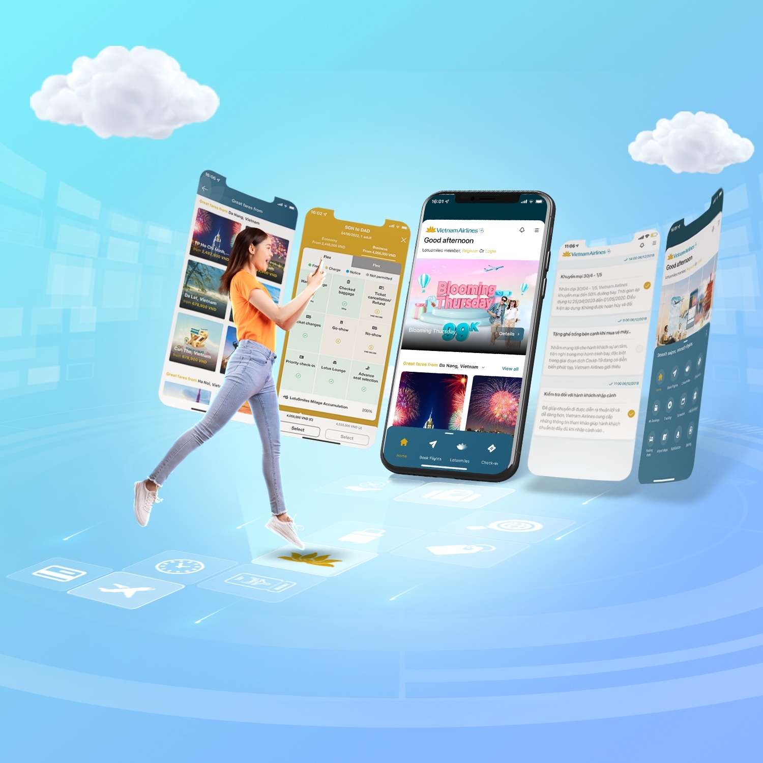 Vietnam Airlines' App