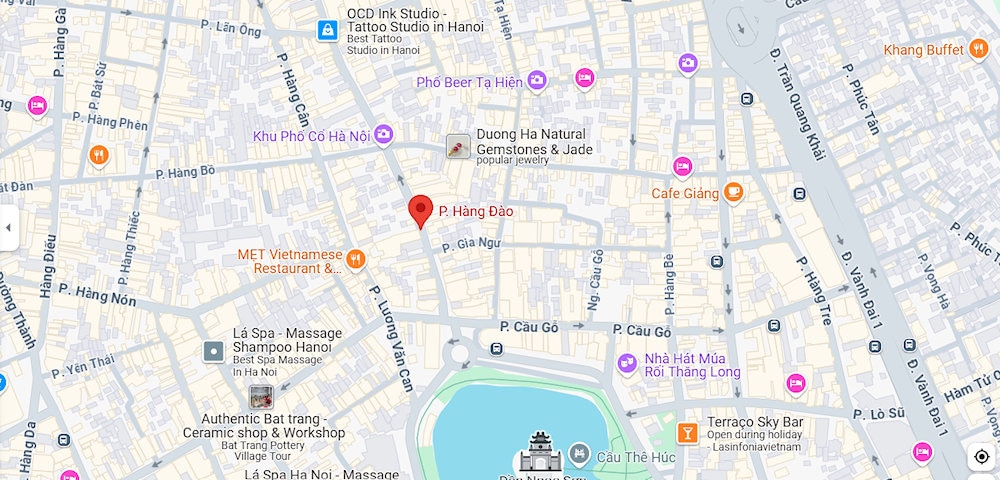 Map of Old Quarter Hanoi: Navigate the Maze Like a Local